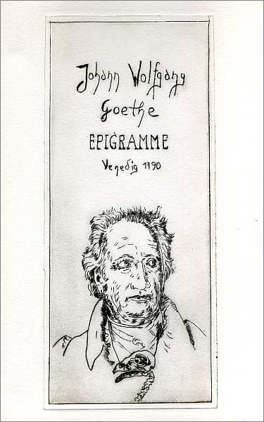 Venezianische Epigramme Johann Wolfgang Goethe - Rasmi su0